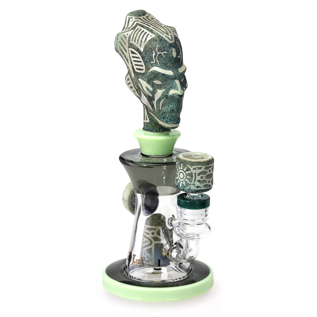 Black Leaf Diffuser Bong FREDATOR | Near Dark Shop